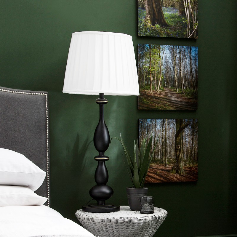 Table Lamp with Lampshade | Bedside Lamp | Blackstone