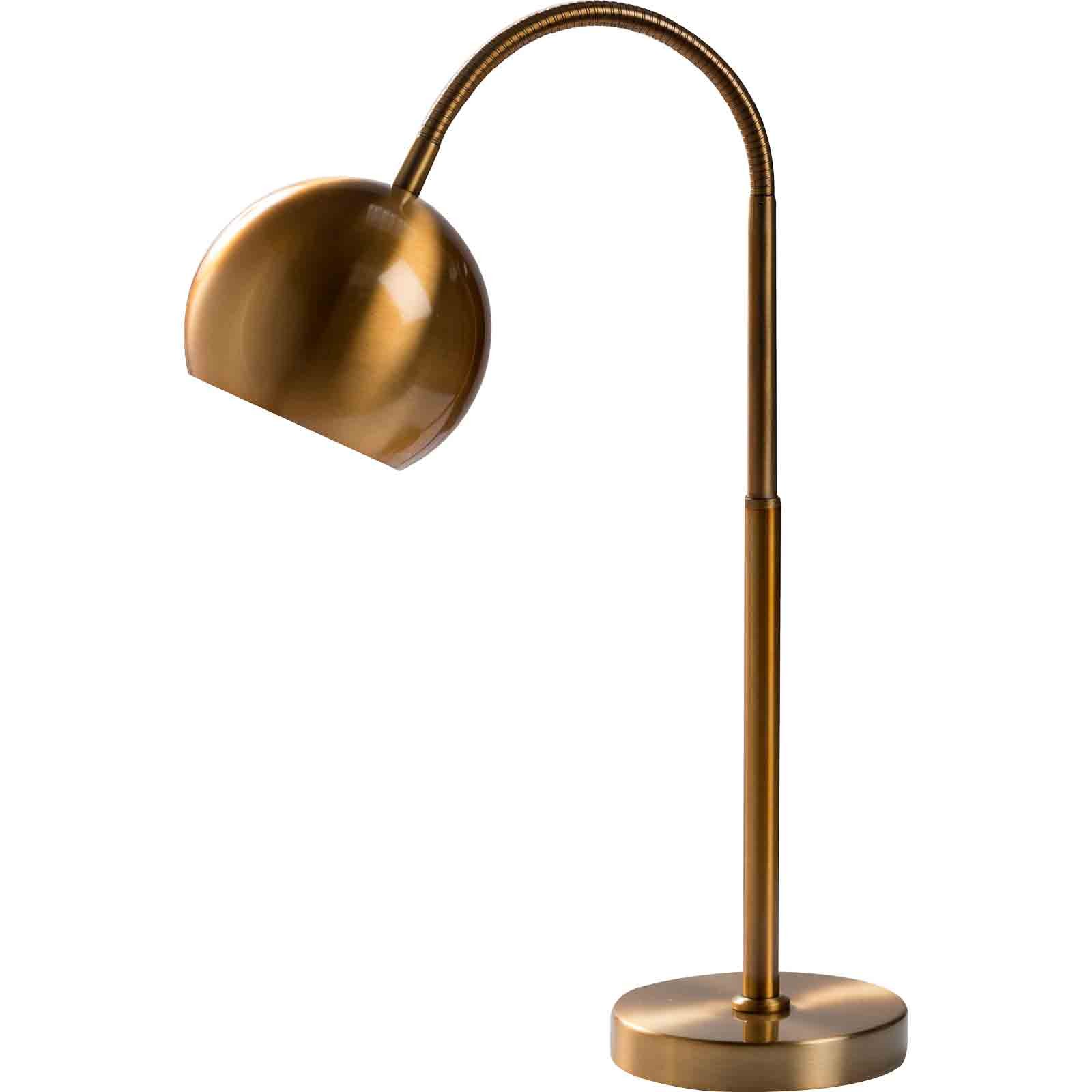 Modern Brushed Bronze Flexible Lamp | Durrington Table Lamp