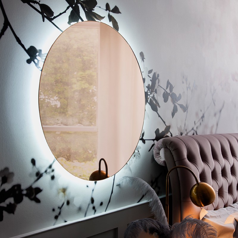 Mirror with Lights | Light Up Mirror | Halo Lights